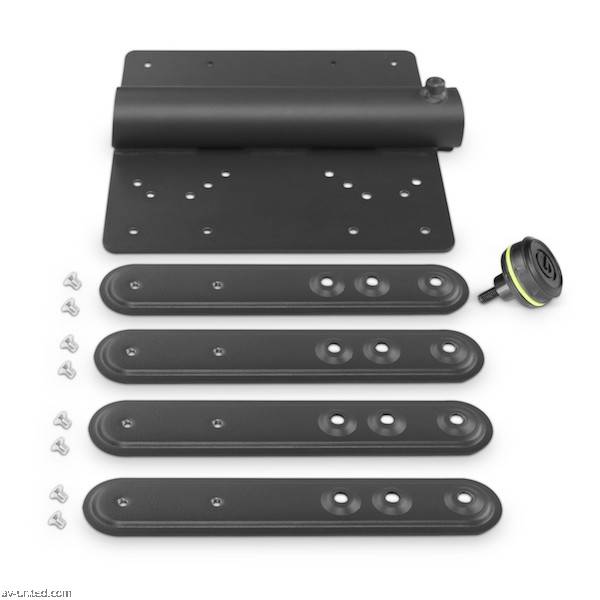 Gravity GSAVESA1 35 mm Pole Mount LCD TV Monitor Bracket with 7 VESA ...