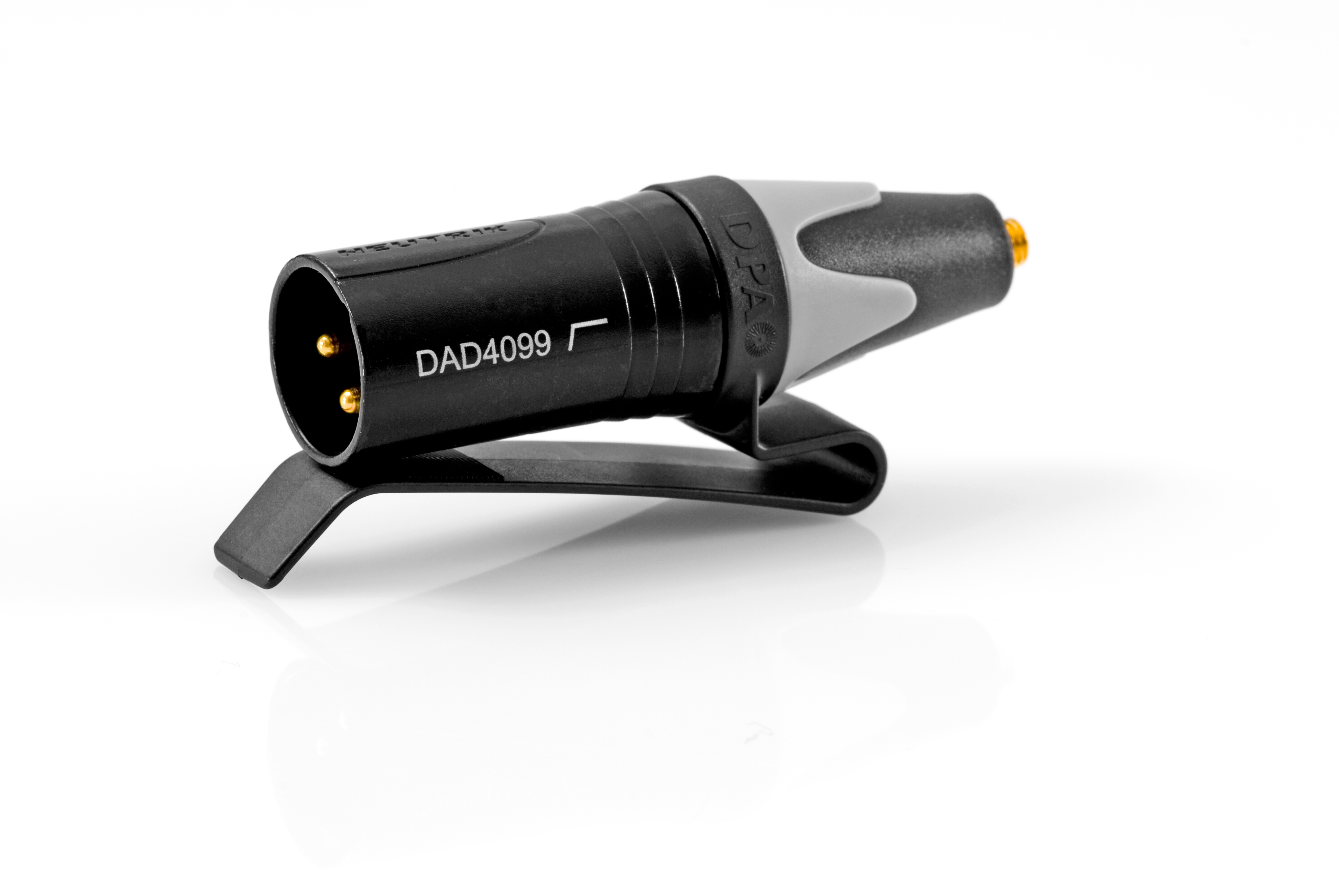 DPA Microphones - DAD4099-BC Adapter for MicroDot to XLR with Belt Clip ...