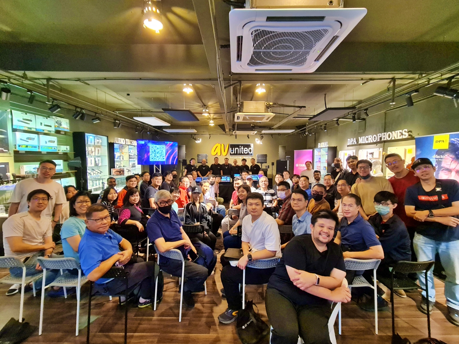 AV United & Yamaha hosts Church Tech Talk